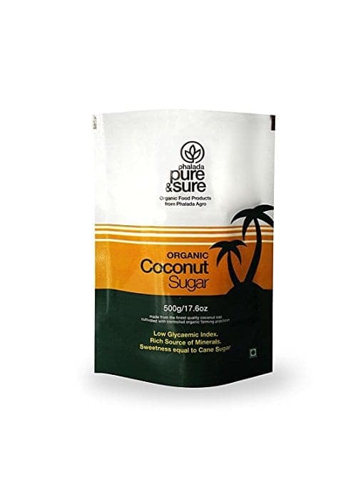 Pure and Sure Organic Coconut Sugar 500 Gms – The Celiac Store