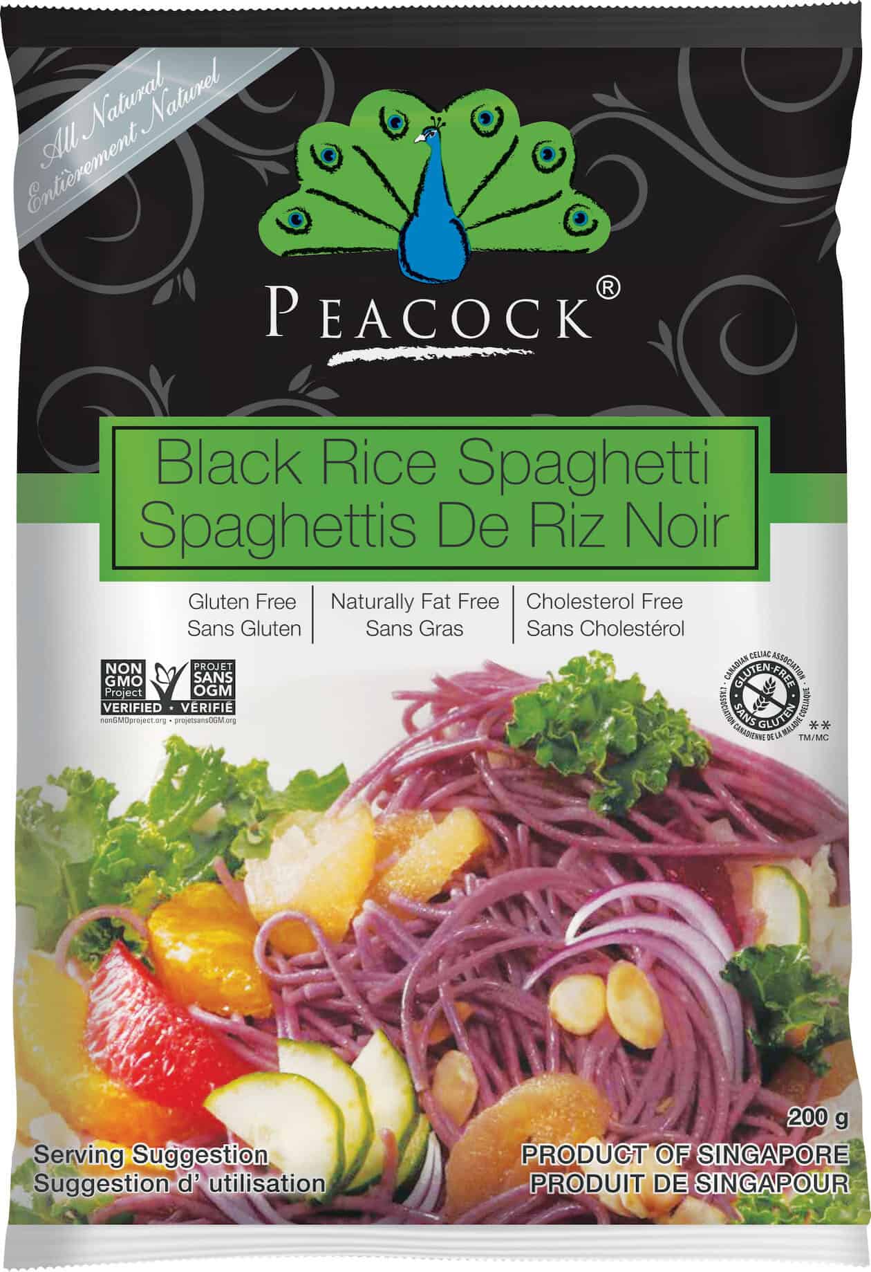 peacock black rice – The Celiac Store