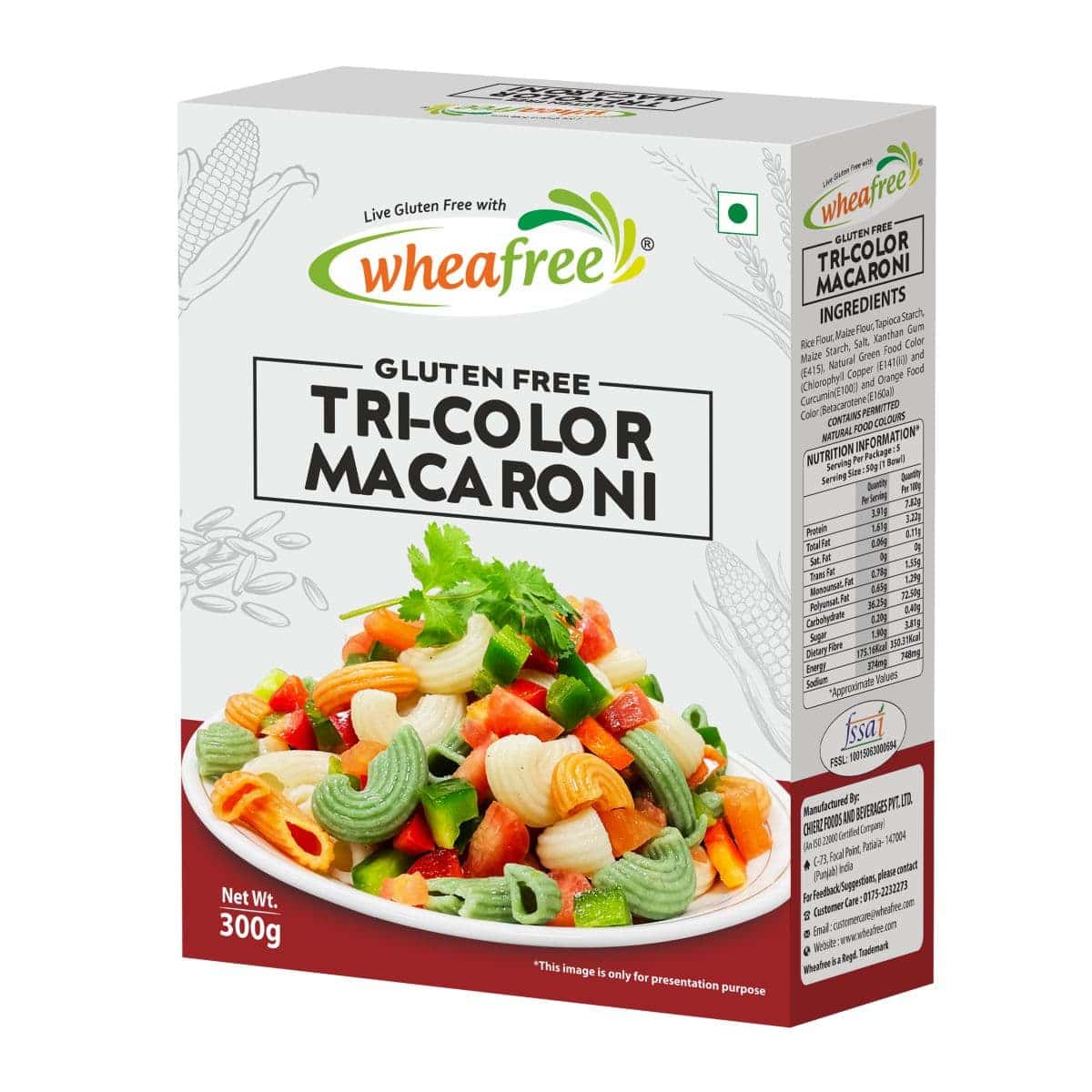 tri color macaroni – The Celiac Store