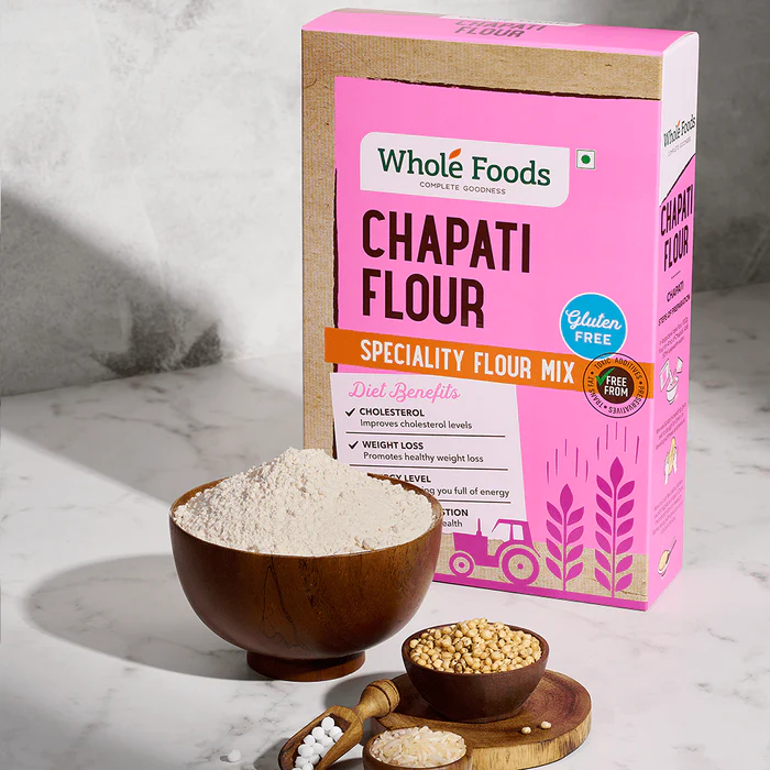 Whole Foods Gluten Free Chapati Mix 1000 Gms – The Celiac Store